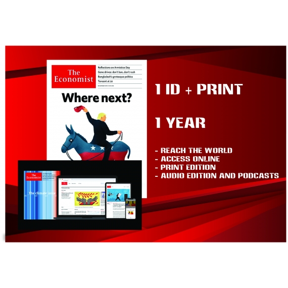 The Economist: Corporate Plan - 1 online account + Print edition
